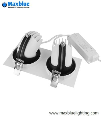 Double Trimless Rotating & Directional Gimbal Lighting Fixture